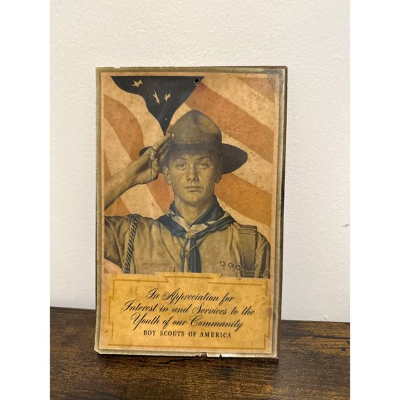 Accents | Saturday Evening Scout Post Boy Scout Plaques Through The ...